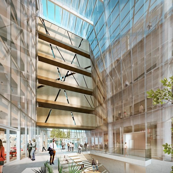 Studio Libeskind Reveals New Renderings of Downtown Tower in Lithuania ...