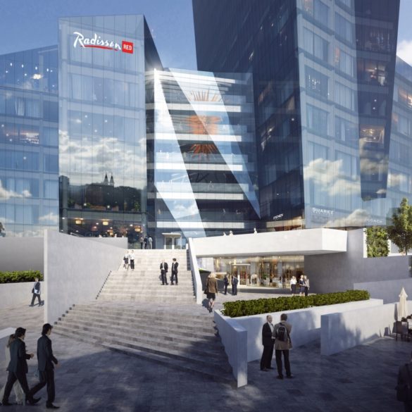 Studio Libeskind Reveals New Renderings of Downtown Tower in Lithuania ...
