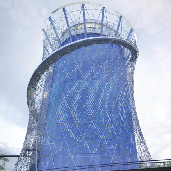 LAVA’s New Energy Tower in Germany Mimics Giant Battery - Arch2O.com