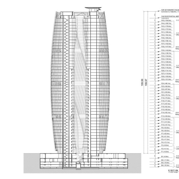 Zaha Hadid Architects Release More Photos of World’s Tallest Atrium in ...