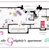 25 Perfectly Detailed Floor Plans of Homes from Popular TV Shows ...