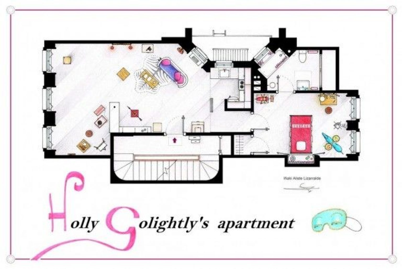 25 Perfectly Detailed Floor Plans of Homes from Popular TV Shows ...