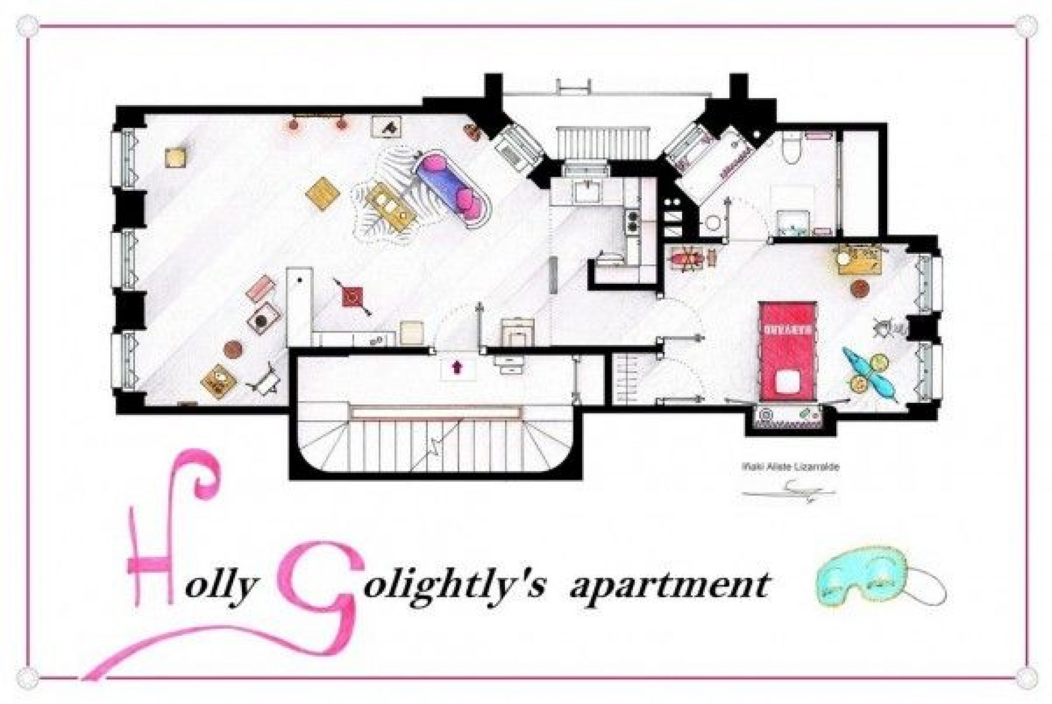 25 Perfectly Detailed Floor Plans of Homes from Popular TV Shows ...