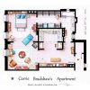25 Perfectly Detailed Floor Plans of Homes from Popular TV Shows ...