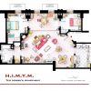 25 Perfectly Detailed Floor Plans of Homes from Popular TV Shows ...