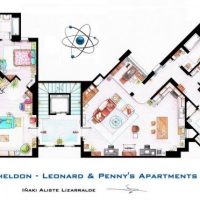 25 Perfectly Detailed Floor Plans of Homes from Popular TV Shows ...