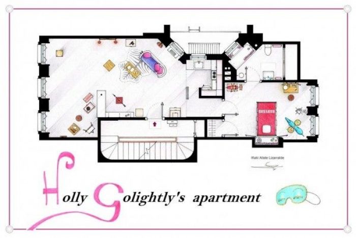 25 Perfectly Detailed Floor Plans of Homes from Popular TV Shows ...