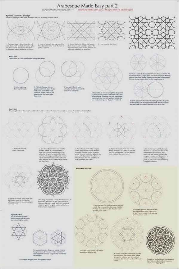 The Meticulous Beauty of Islamic Patterns and How to Create Them – Check the Tutorials - Arch2O.com
