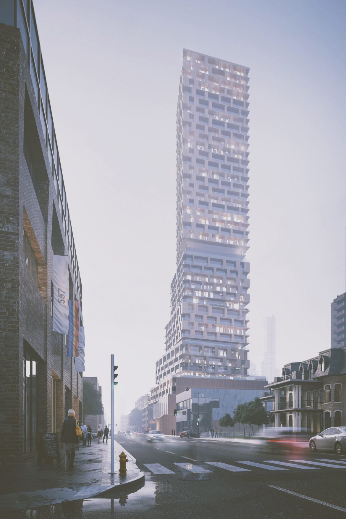 3XN Reveals Design of New High-rise Tower in Toronto - Arch2O.com