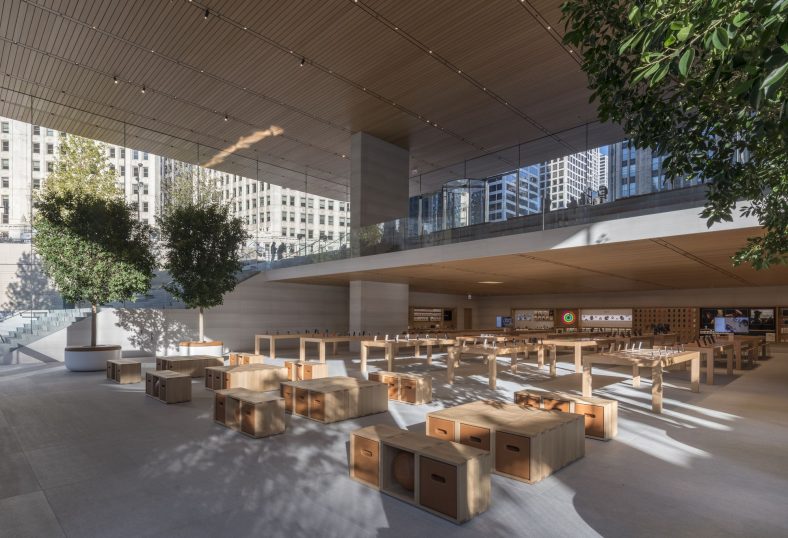 Apple Store Chicago at Michigan Ave Designed by Foster + Partners Now ...