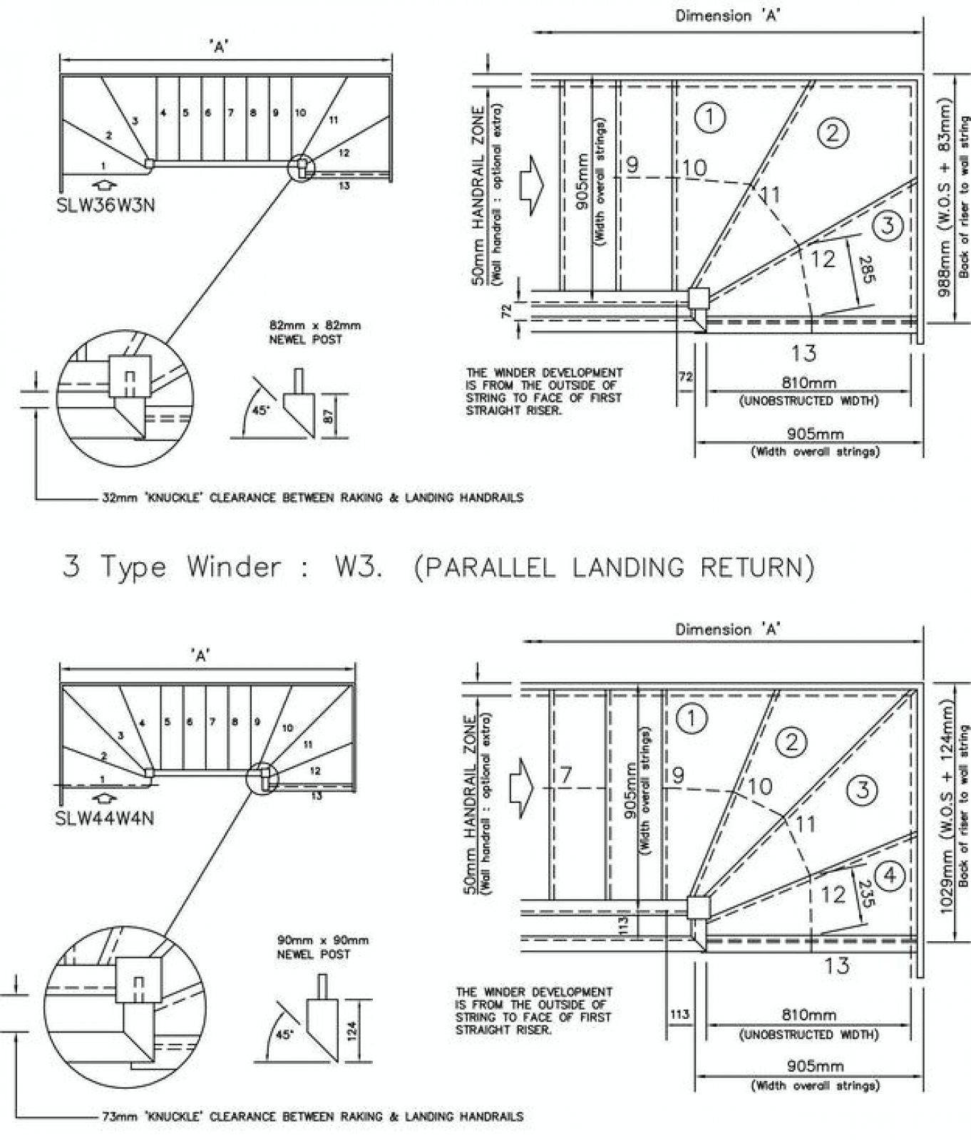 +30 Free CAD Files for Stairs Details and Layouts- Arch2O