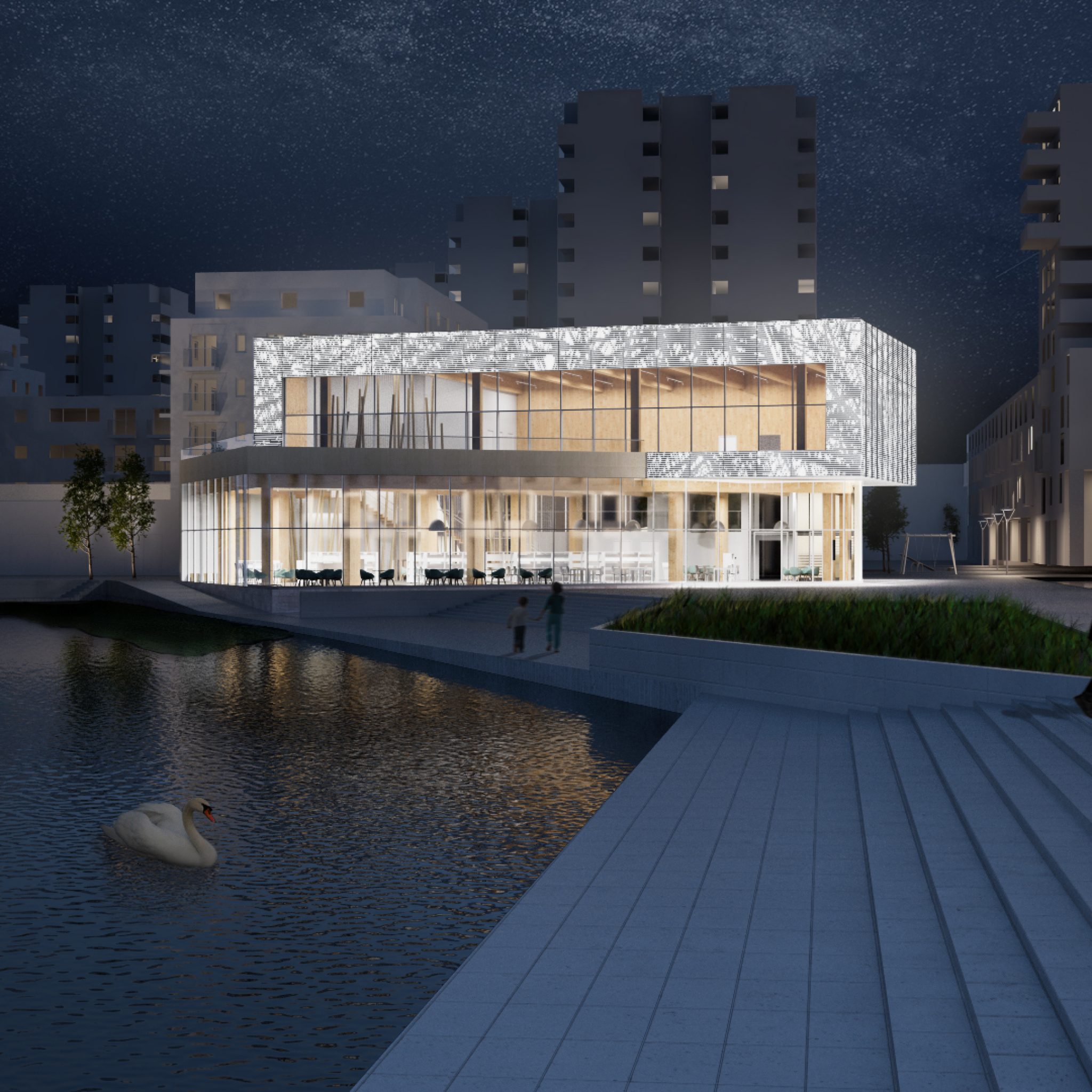 Bisset Adams Declared Winner of RIBA Contest for Designing New Library ...