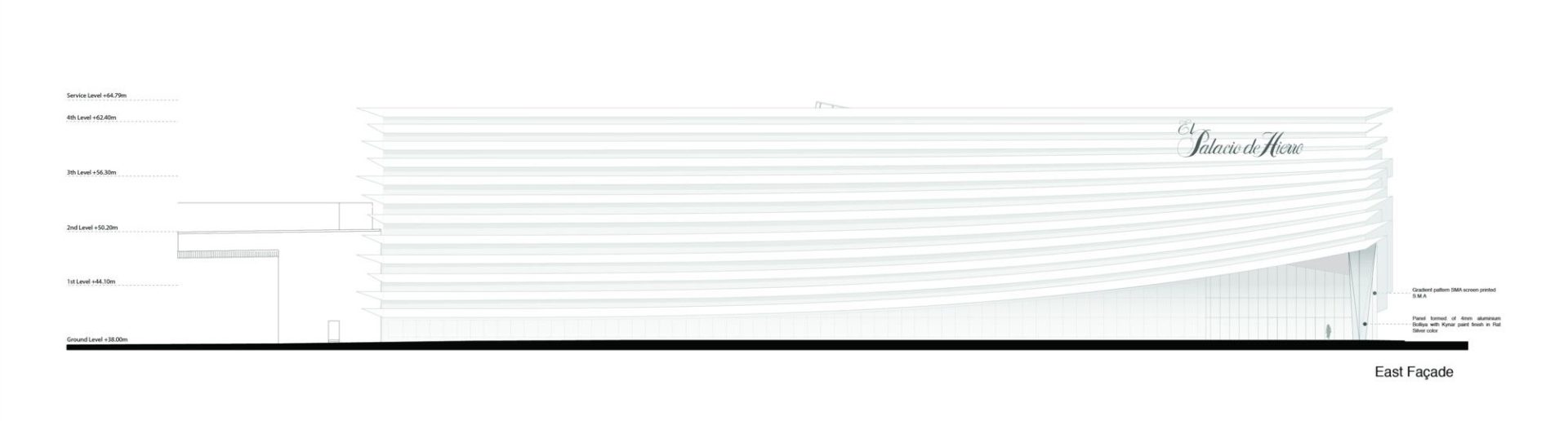 Palacio de Hierro Antea Facade | Sordo Madaleno Arquitectos - Arch2O.com