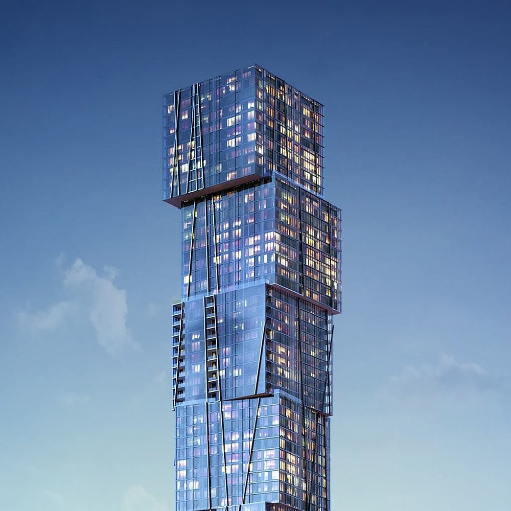 PMG Reveal Renderings of 300 Biscayne, Miami’s Expected Tallest ...