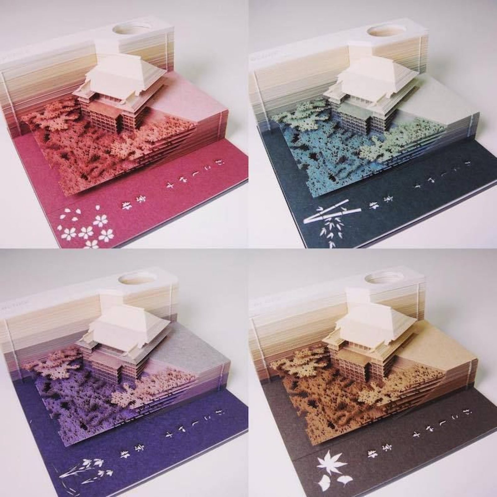 Creative Notepads Reveal 3D Architectural Icons When Used - Arch2O.com