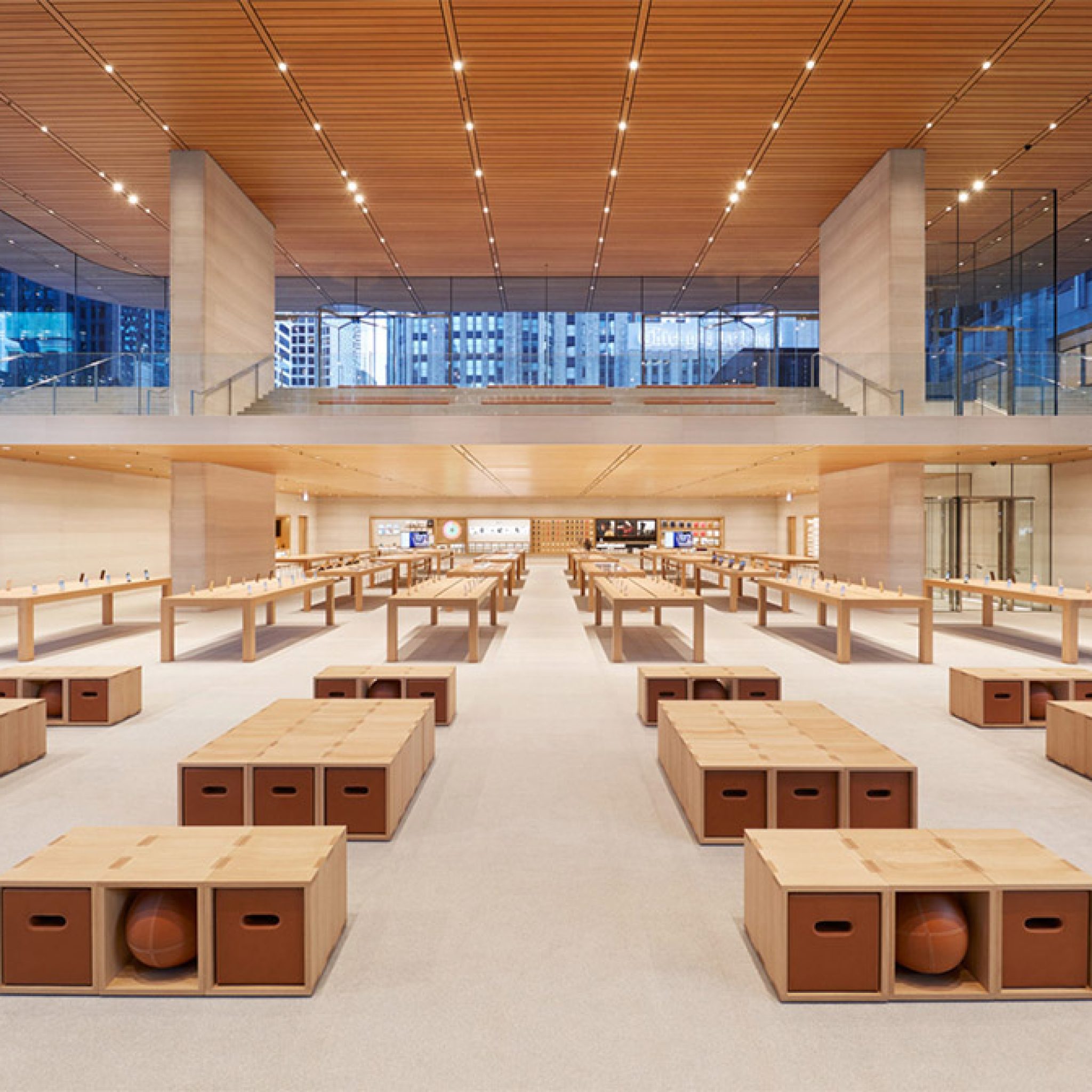 Foster + Partners Apple's Store Chicago Can Not Handle The Winter Blues ...