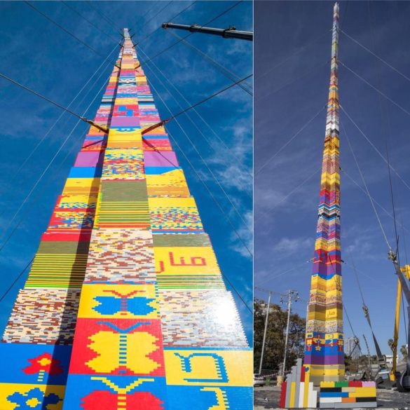 Highest LEGO Tower Awaits Guinness World Records Title - Arch2O.com