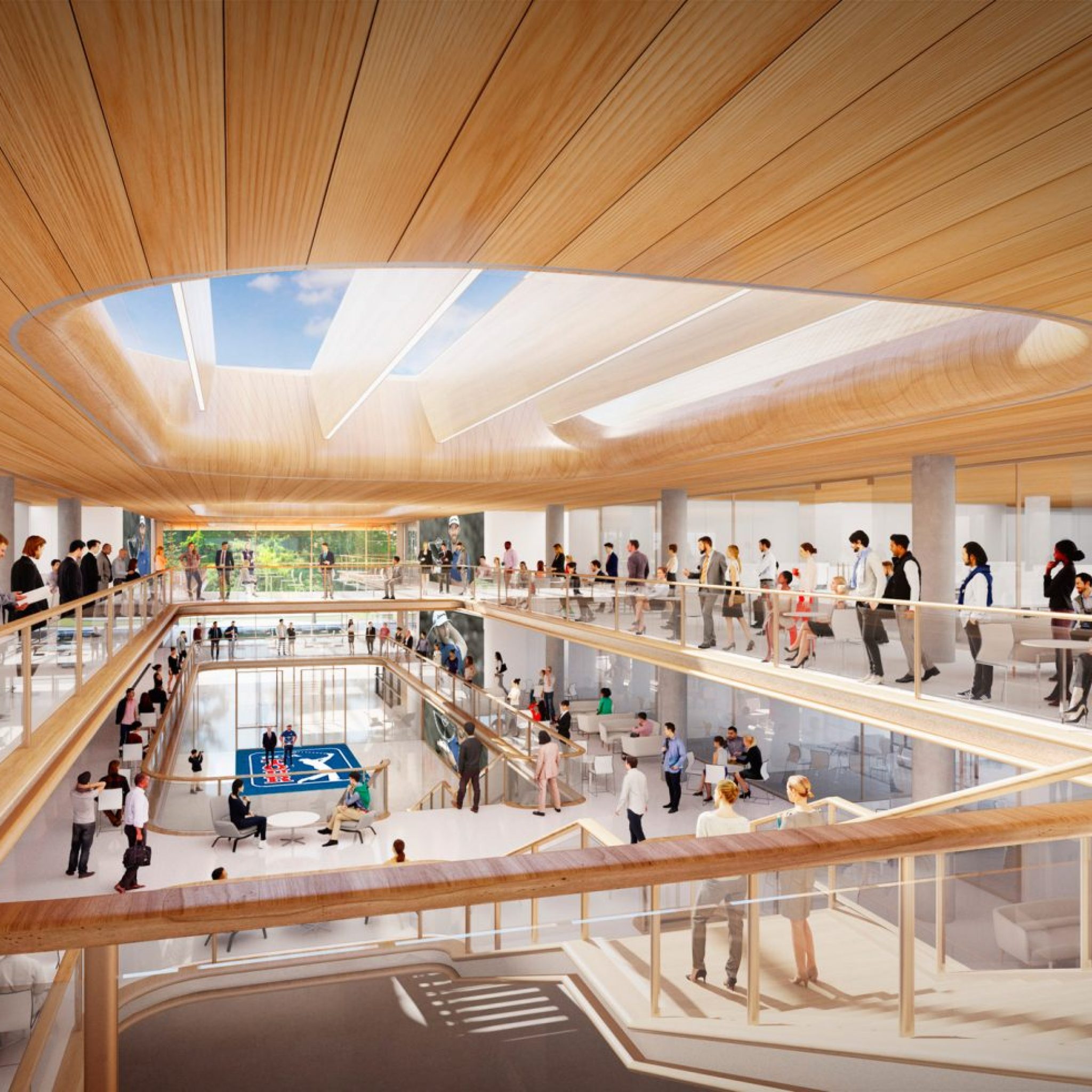 New Renderings Revealed by Foster + Partners for New PGA TOUR HQ ...