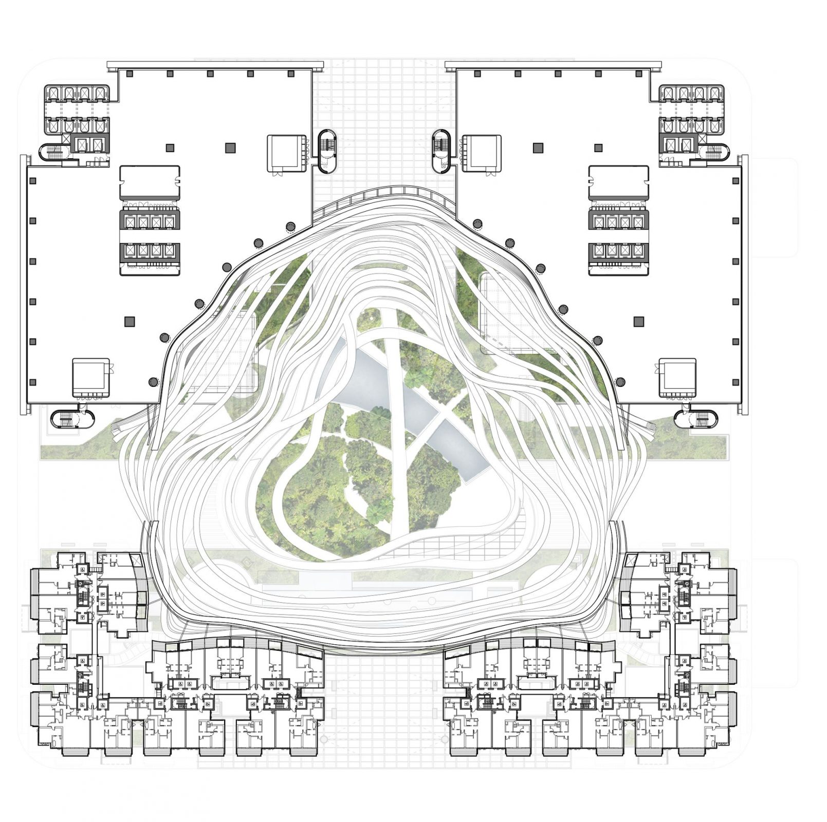 Green Heart - Marina One Singapore | Ingenhoven Architects - Arch2O.com