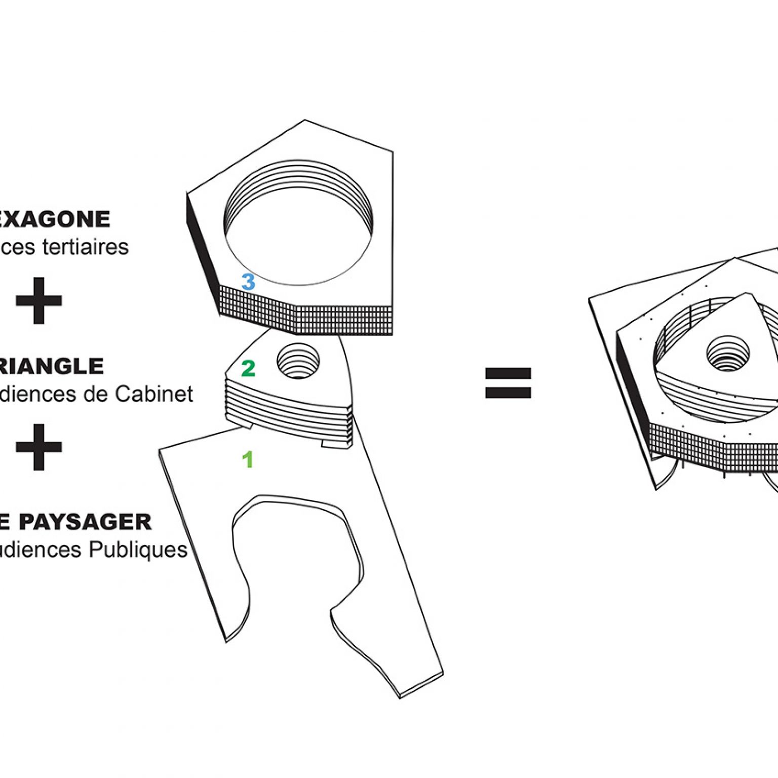 Rem Koolhaas's OMA Reveals Colorful Lille Courthouse in France - Arch2O.com