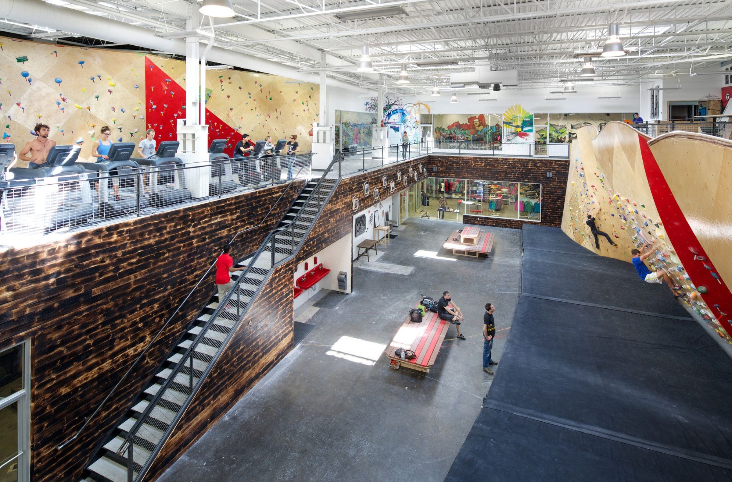 Rock Climbers’ Haven: Indoor Rock Climbing Facilities Bring Mountains ...