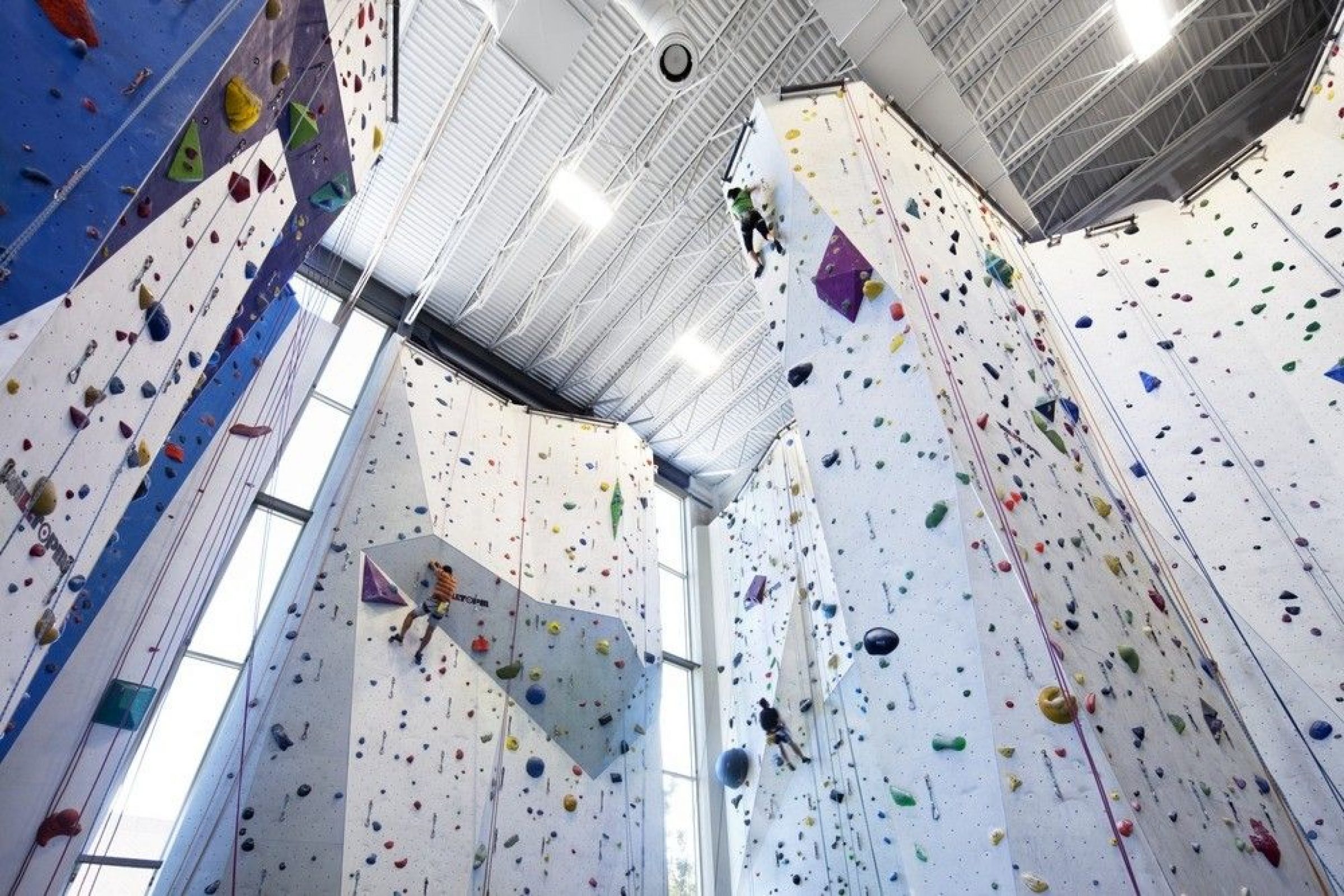 Rock Climbers’ Haven: Indoor Rock Climbing Facilities Bring Mountains ...