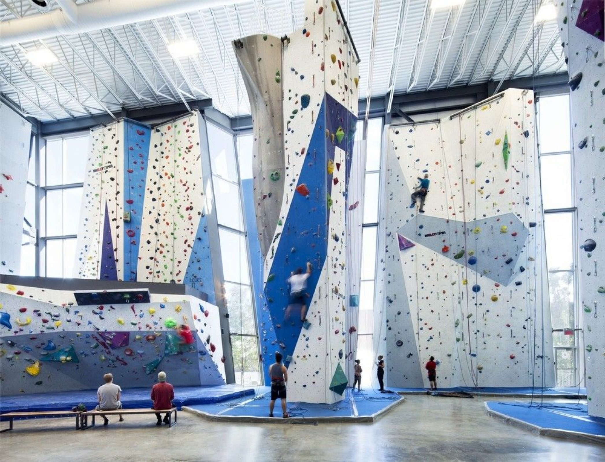 Rock Climbers’ Haven: Indoor Rock Climbing Facilities Bring Mountains ...