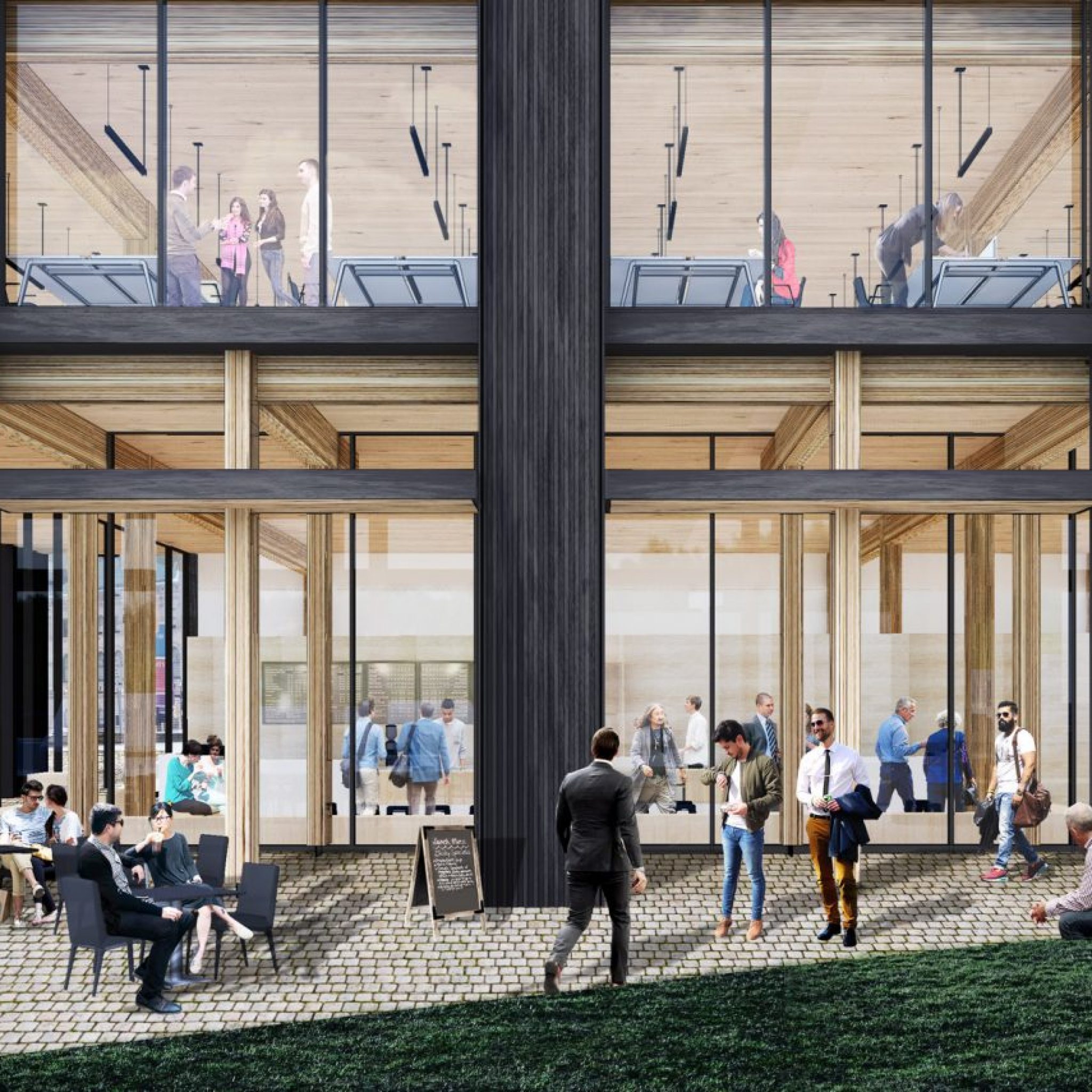 The Largest Timber Office Building in The United States Unveiled ...