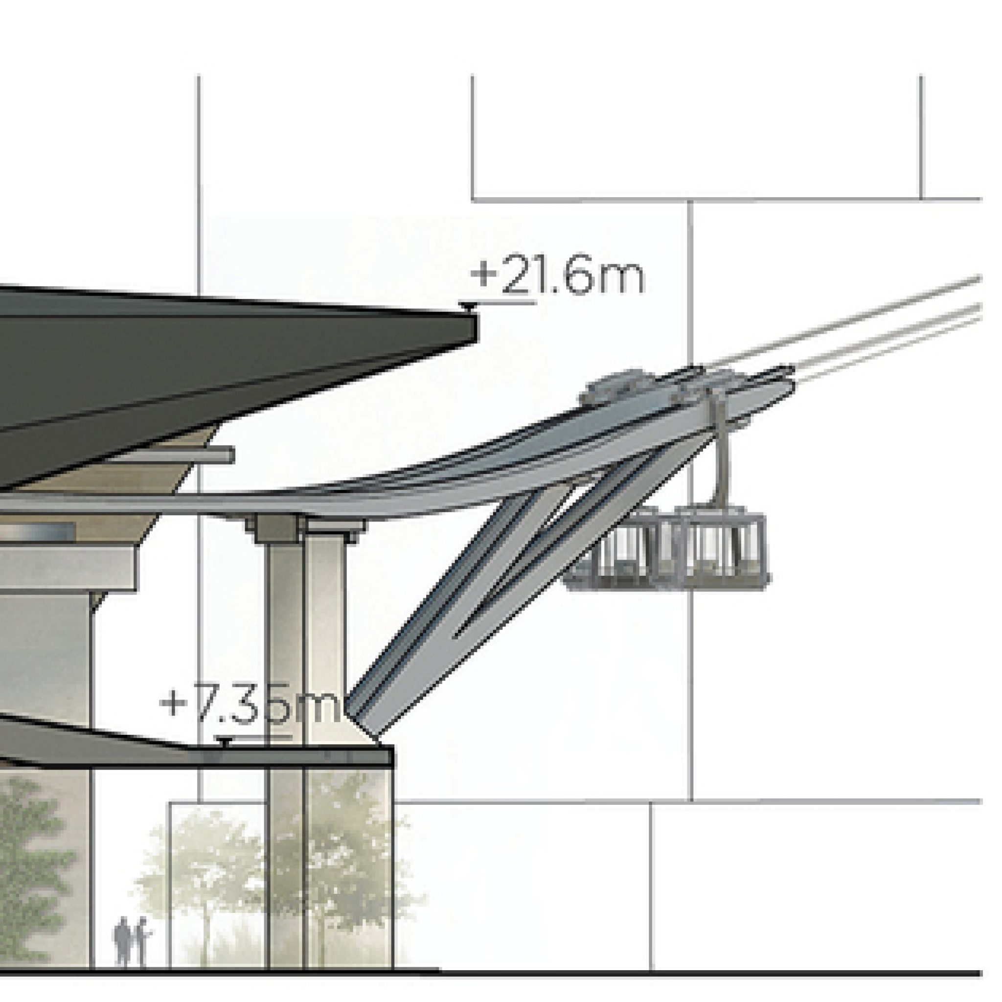 UNStudio's Design Selected For The New Gothenburg Cable Car - Arch2O.com