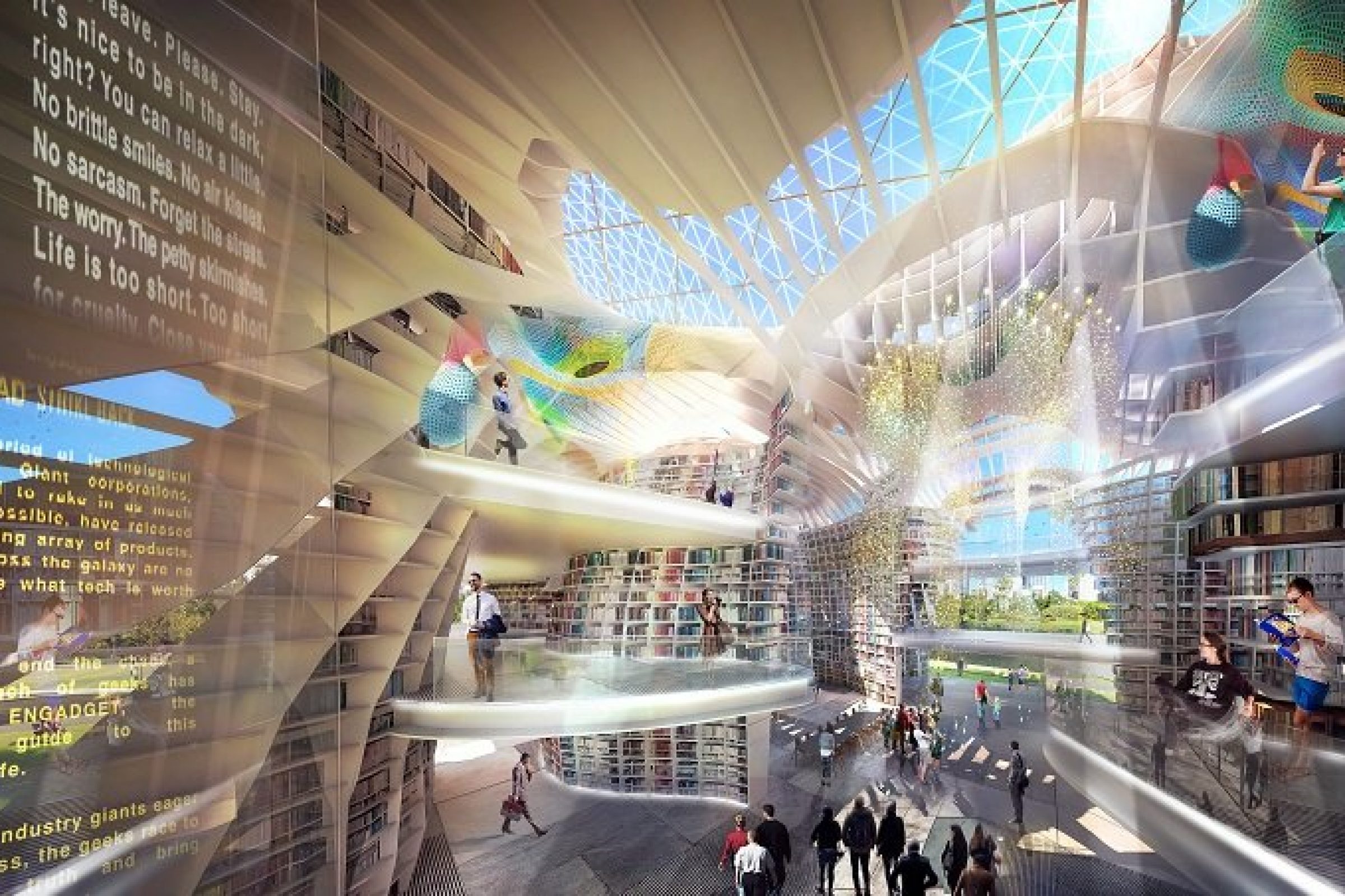 GAD Architecture Unveil New Library Made Entirely Out of Bookshelves ...