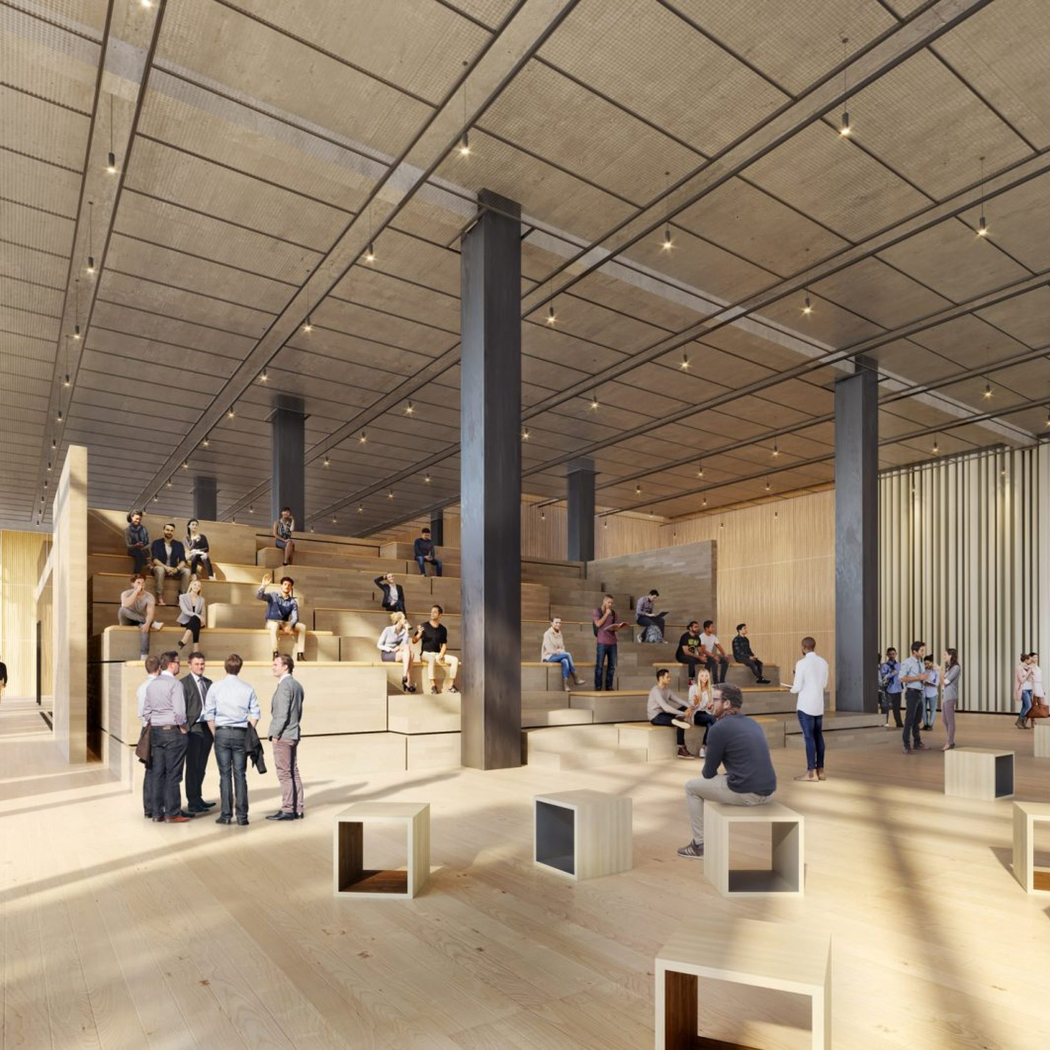 New Renderings for 'The Porch' Office Building in Chicago by SOM ...