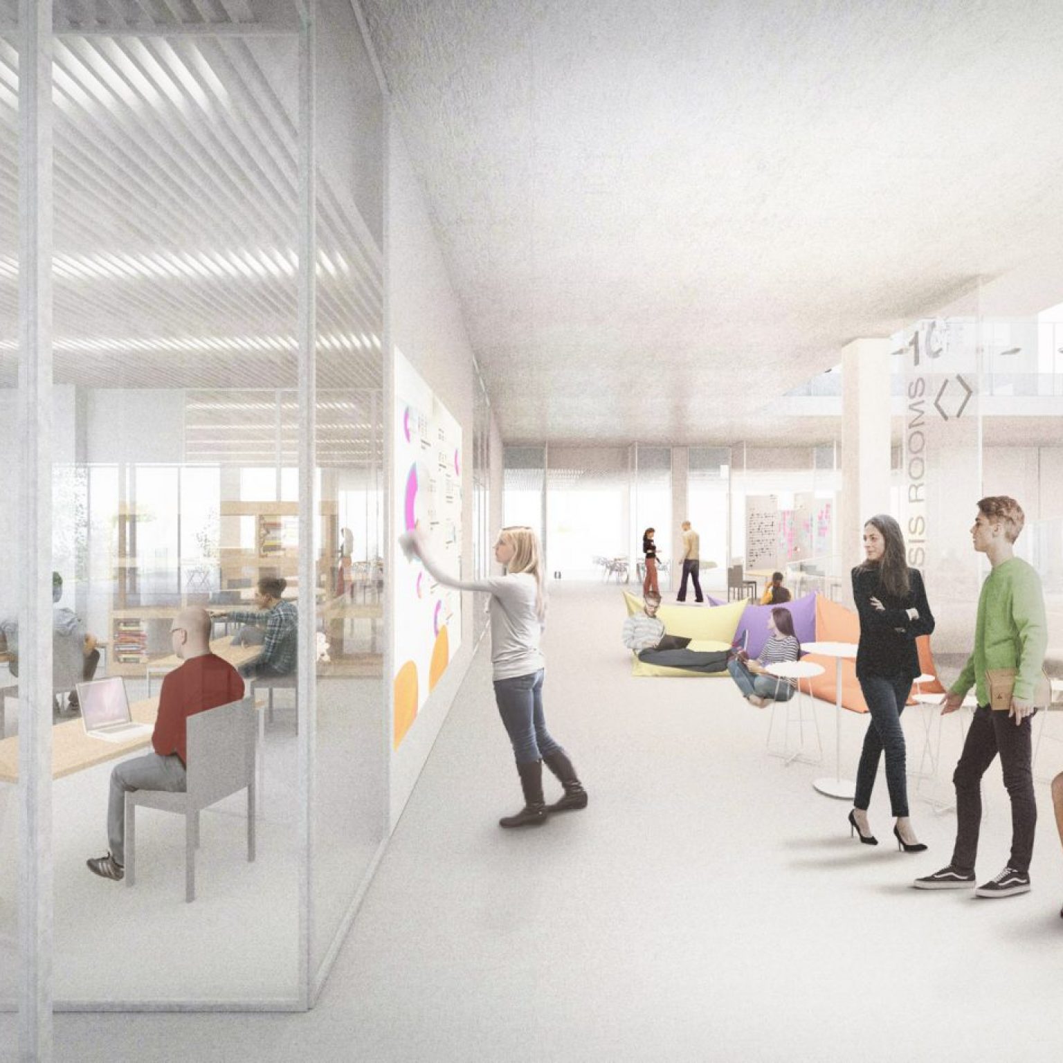 Sou Fujimoto Designs the HSG Learning Center in Switzerland - Arch2O.com