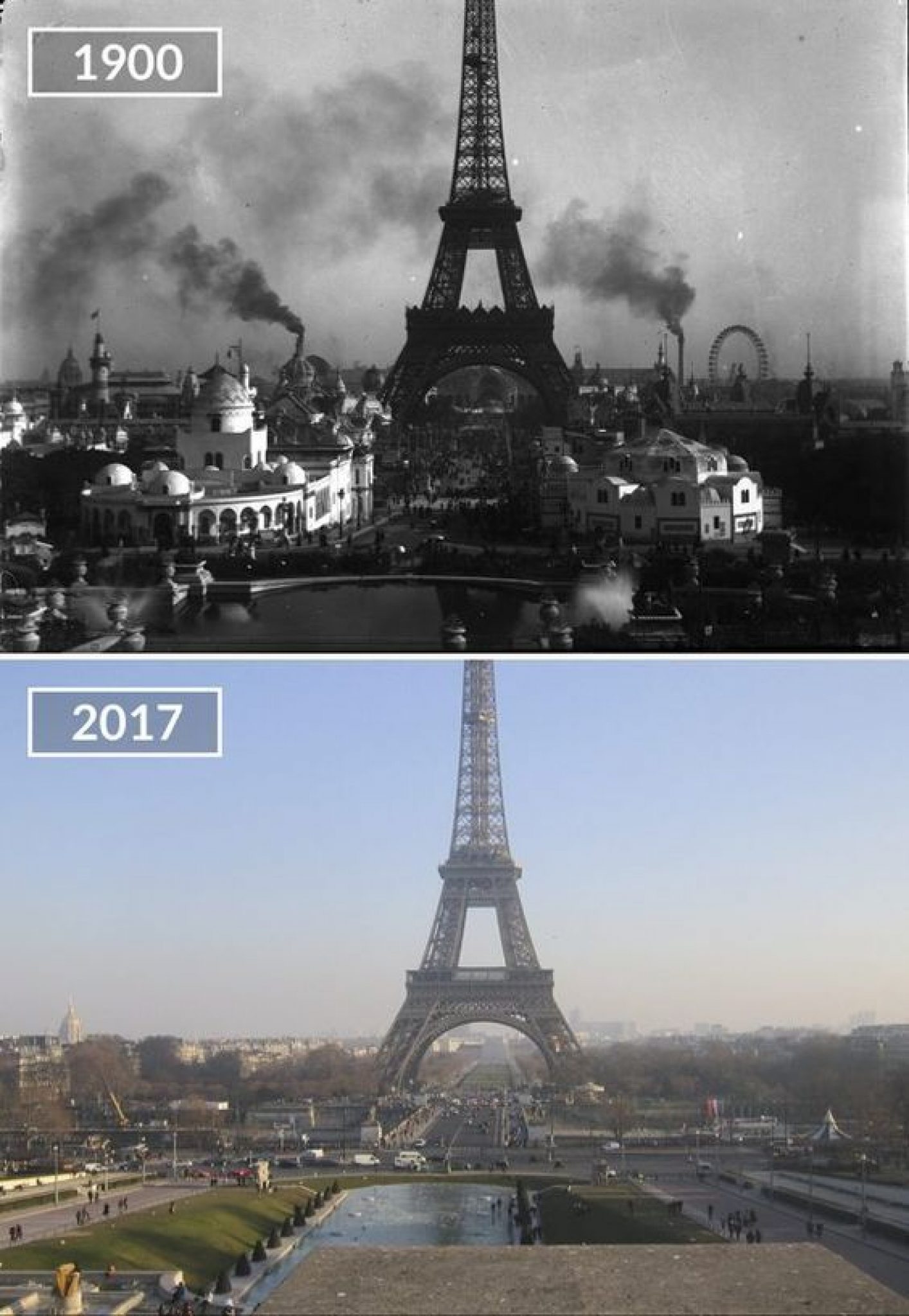 9 Paris Photos Showing The City's Transformation in Last 100 Years ...