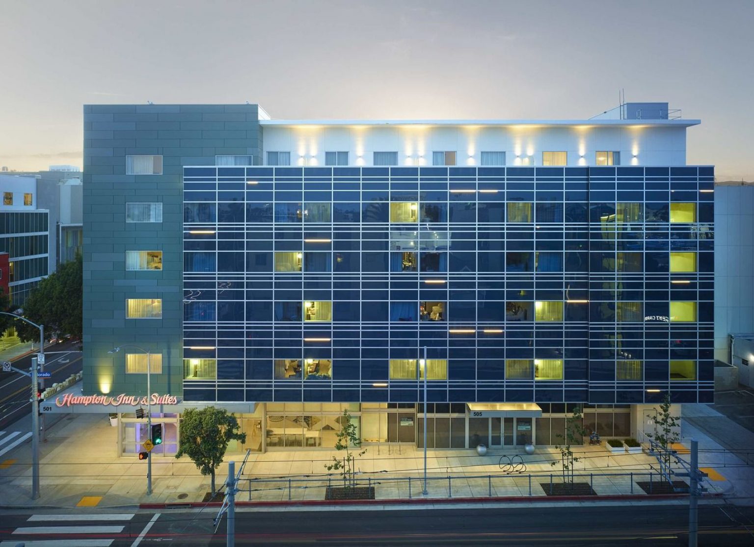 Downtown Santa Monica Hotels | Gwynne Pugh Urban Studio + Gene Fong ...
