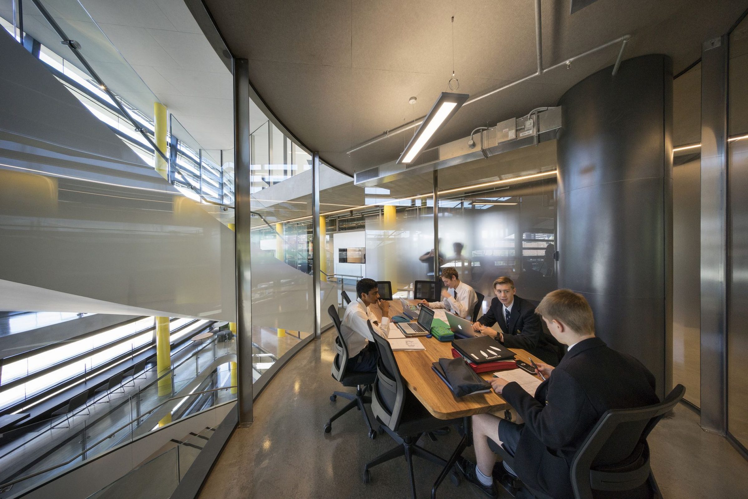 The Geoff Handbury Science and Technology Hub | Denton Corker Marshall ...