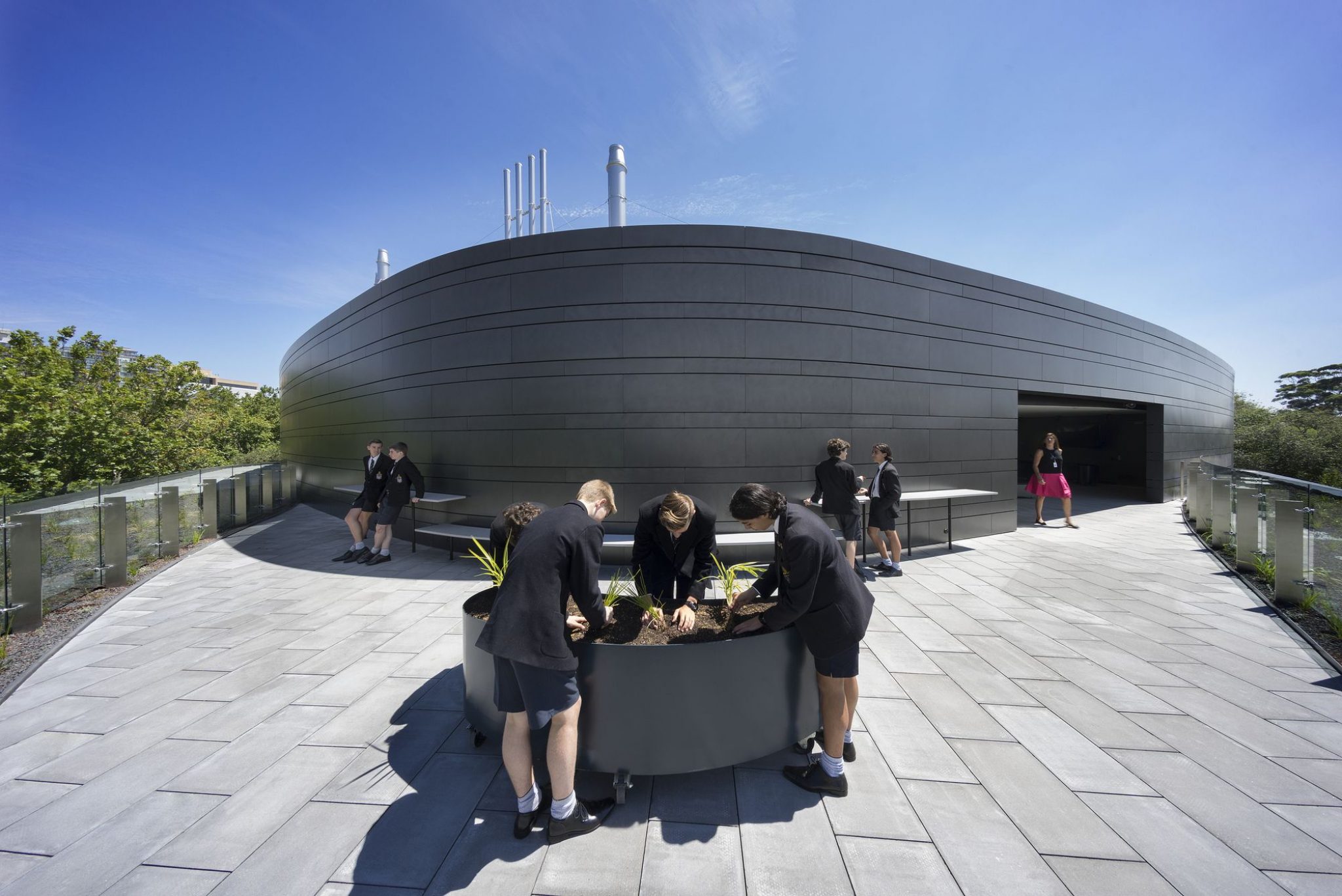 The Geoff Handbury Science and Technology Hub | Denton Corker Marshall ...