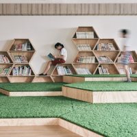 Lishin Elementary School Library | TALI DESIGN - Arch2O.com