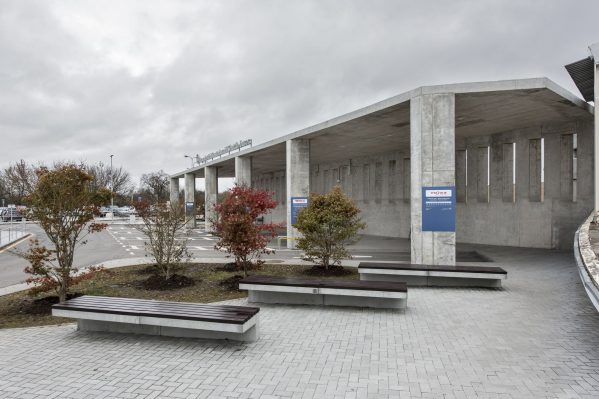 Bus Station at Vilnius International Airport | Vilniaus architektūros ...