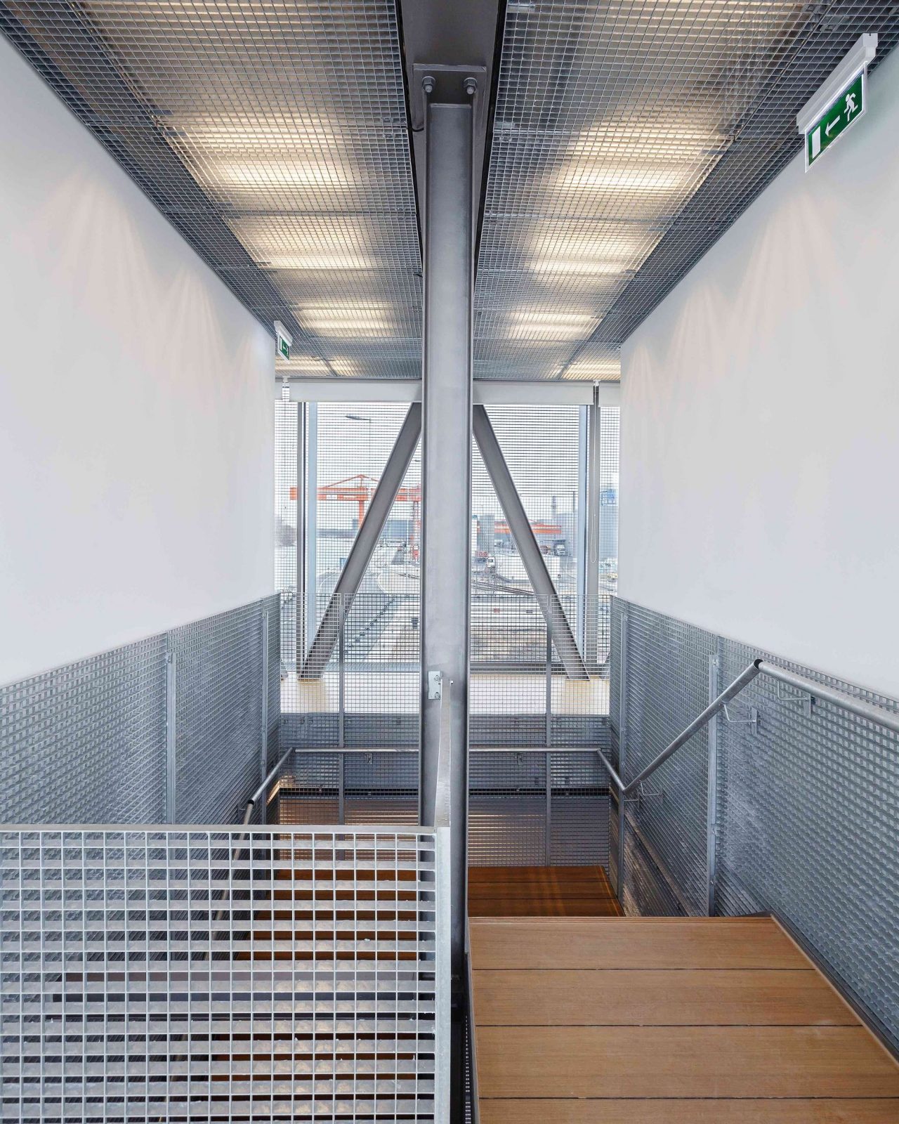 Győr-Gönyű National Public Port Control Building | sporaarchitects ...