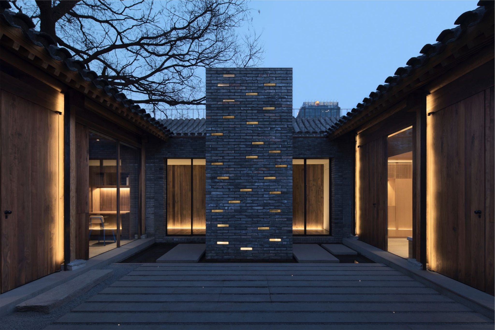 White Pagoda Temple Hutong Courtyard Renovation | B.L.U.E. Architecture ...