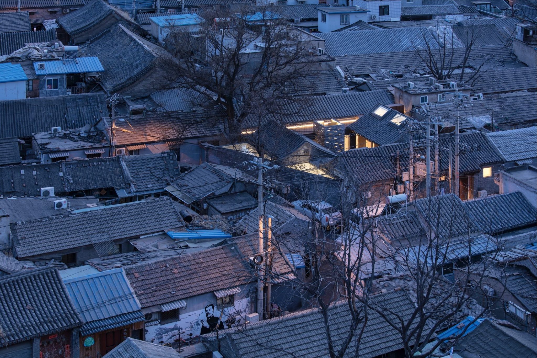 White Pagoda Temple Hutong Courtyard Renovation | B.L.U.E. Architecture ...