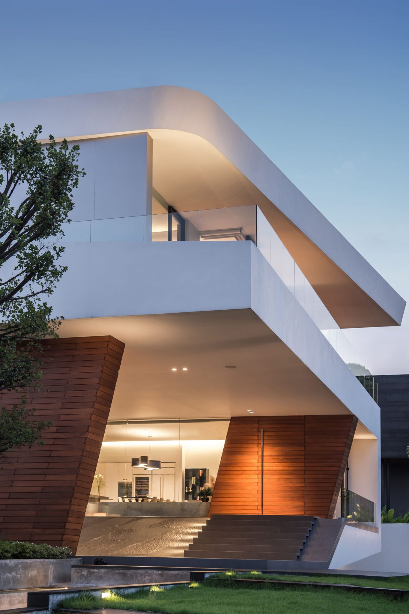 Waterfall House | Architects49 House Design Limited - Arch2O.com