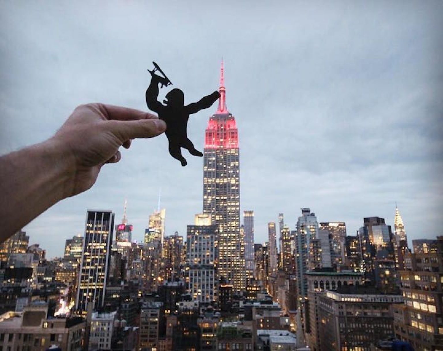 What Happens When Awesome Paper Cutouts Meet Famous Landmarks - Arch2O.com