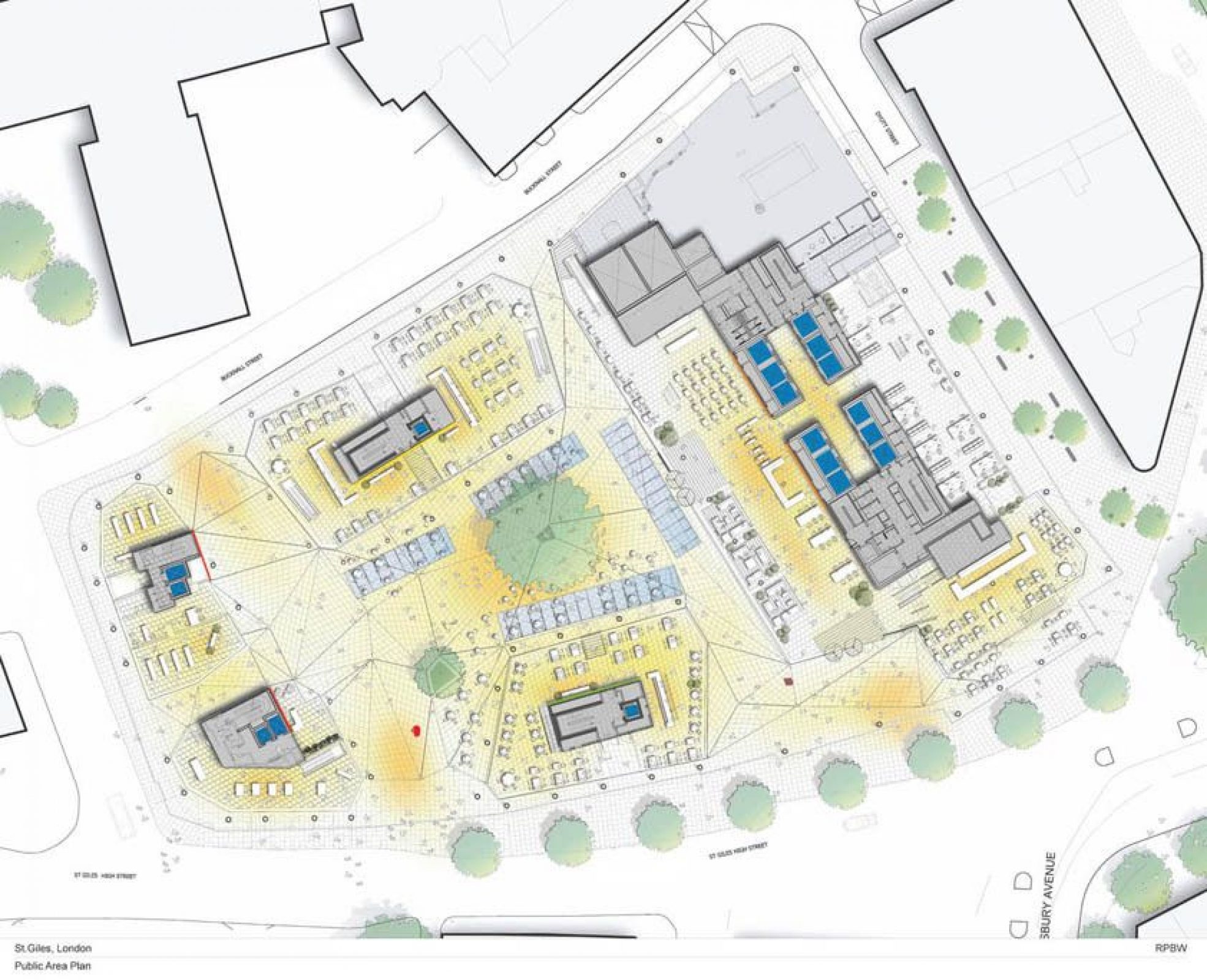 Central St. Giles Court | Renzo Piano Building Workshop Architects ...