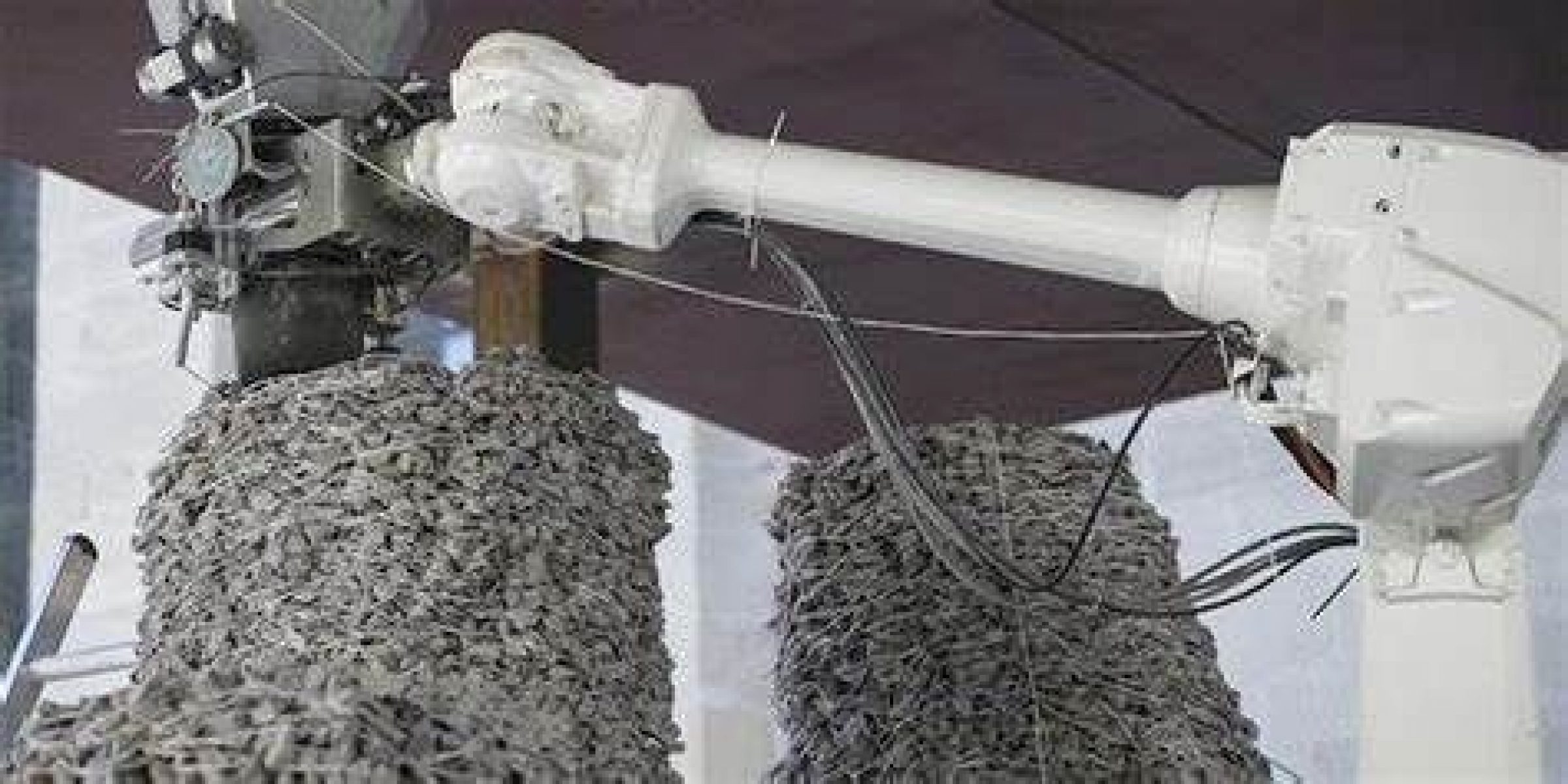 Construction Robot Creates a Pavilion from Stones and String! - Arch2O.com