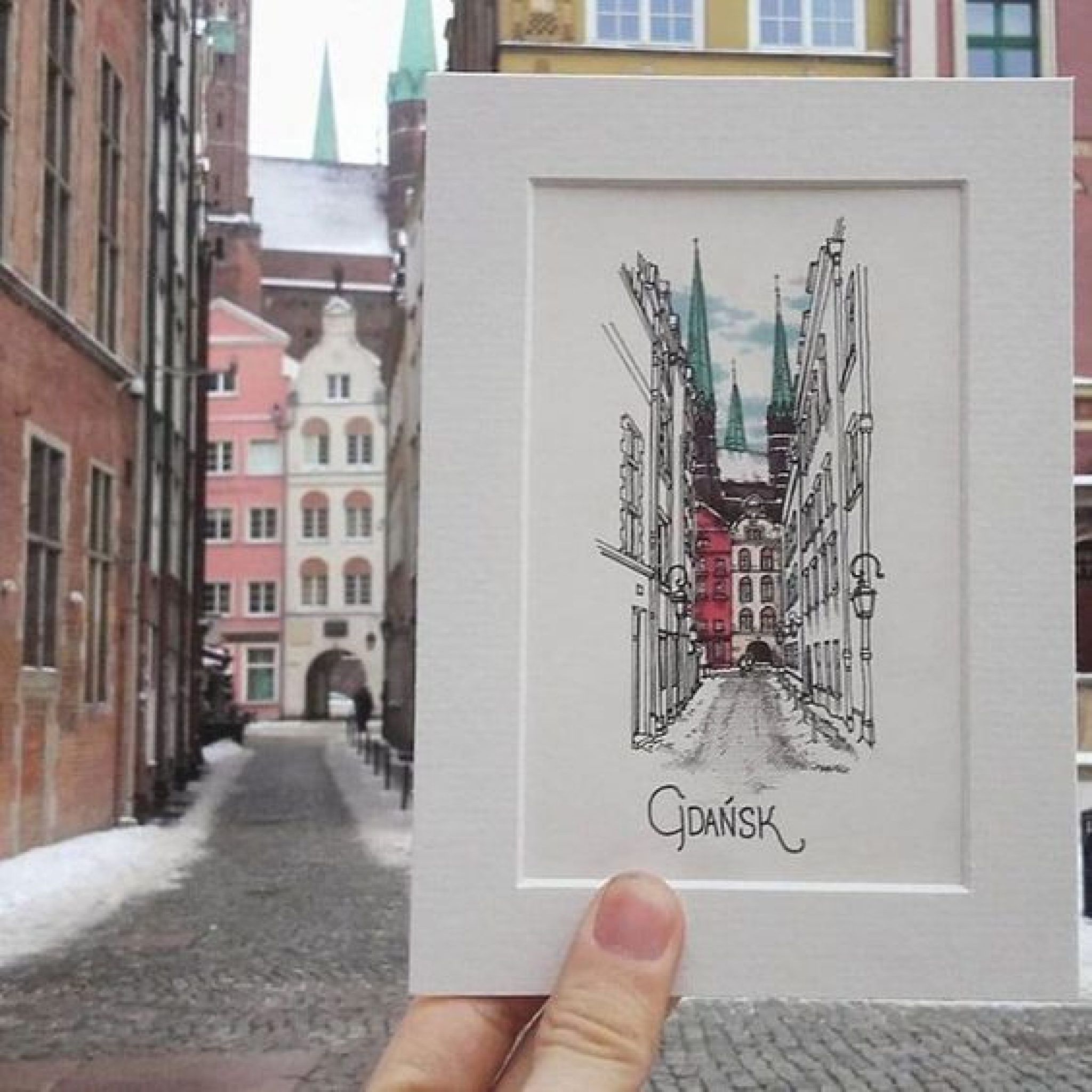 Hand Drawing Cities in Europe Re-imagined by This Illustrator