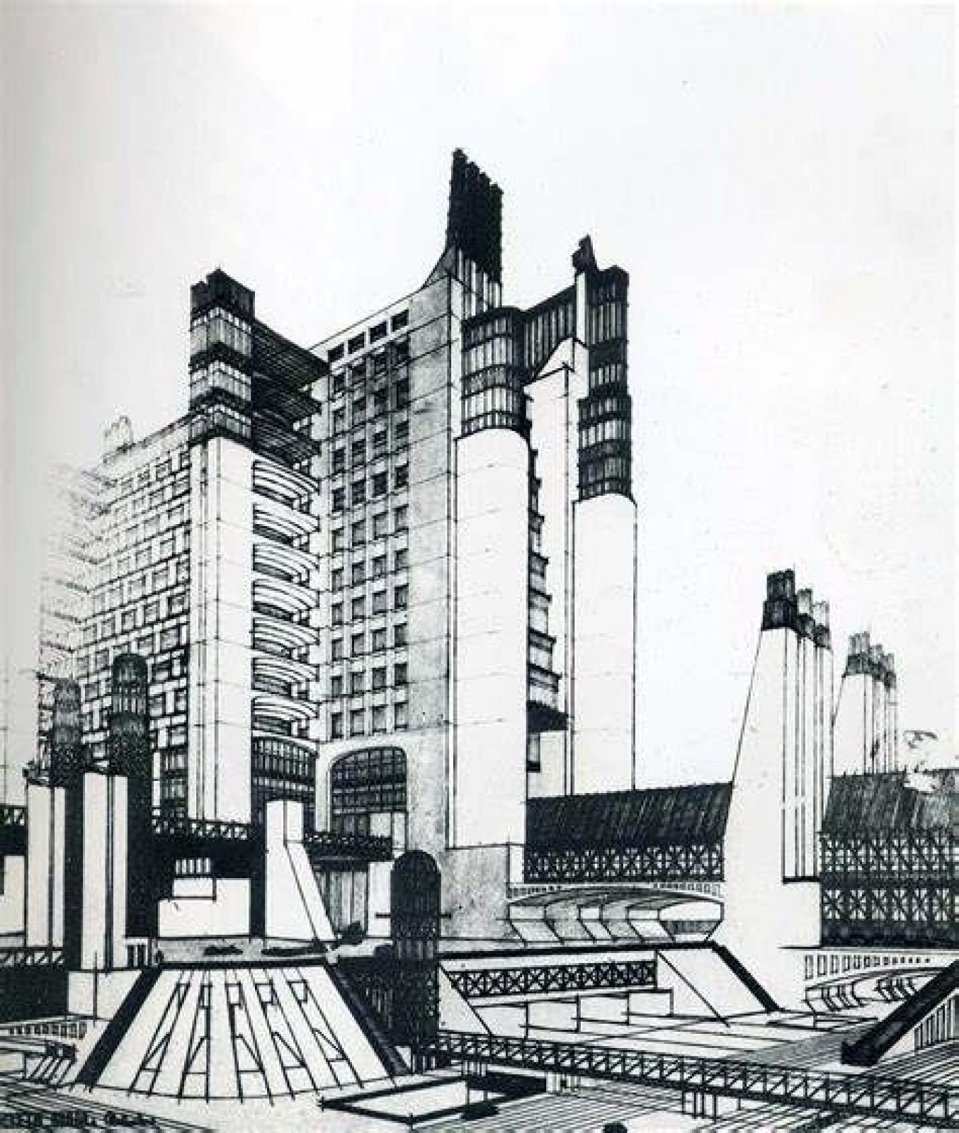 How Visions of Futuristic Architecture Have Transformed in 100 Years ...