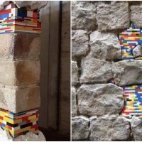 These Lego Bricks Can Save Crumbling Structures in a Creative Way ...