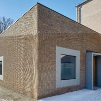 8 Interesting Brick Facades of Stack Bond - Arch2O.com