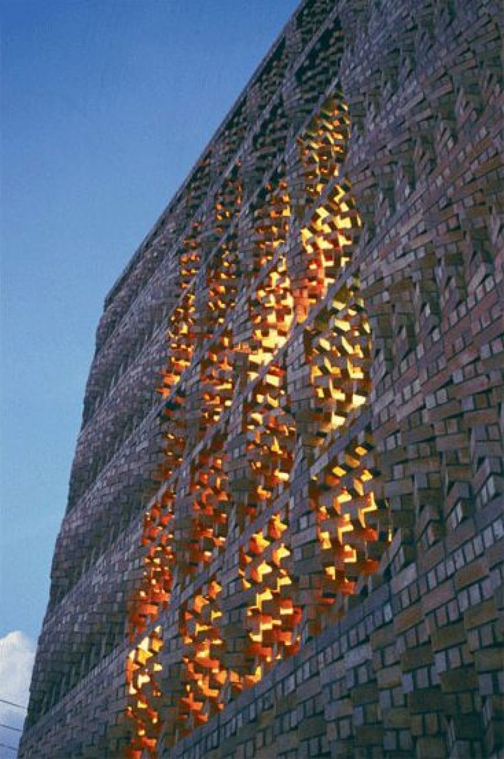 8 Interesting Brick Facades of Stack Bond - Arch2O.com